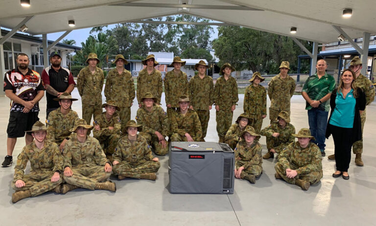 Moranbah cadets keep their cool with Lodge donation - Mining and Energy ...