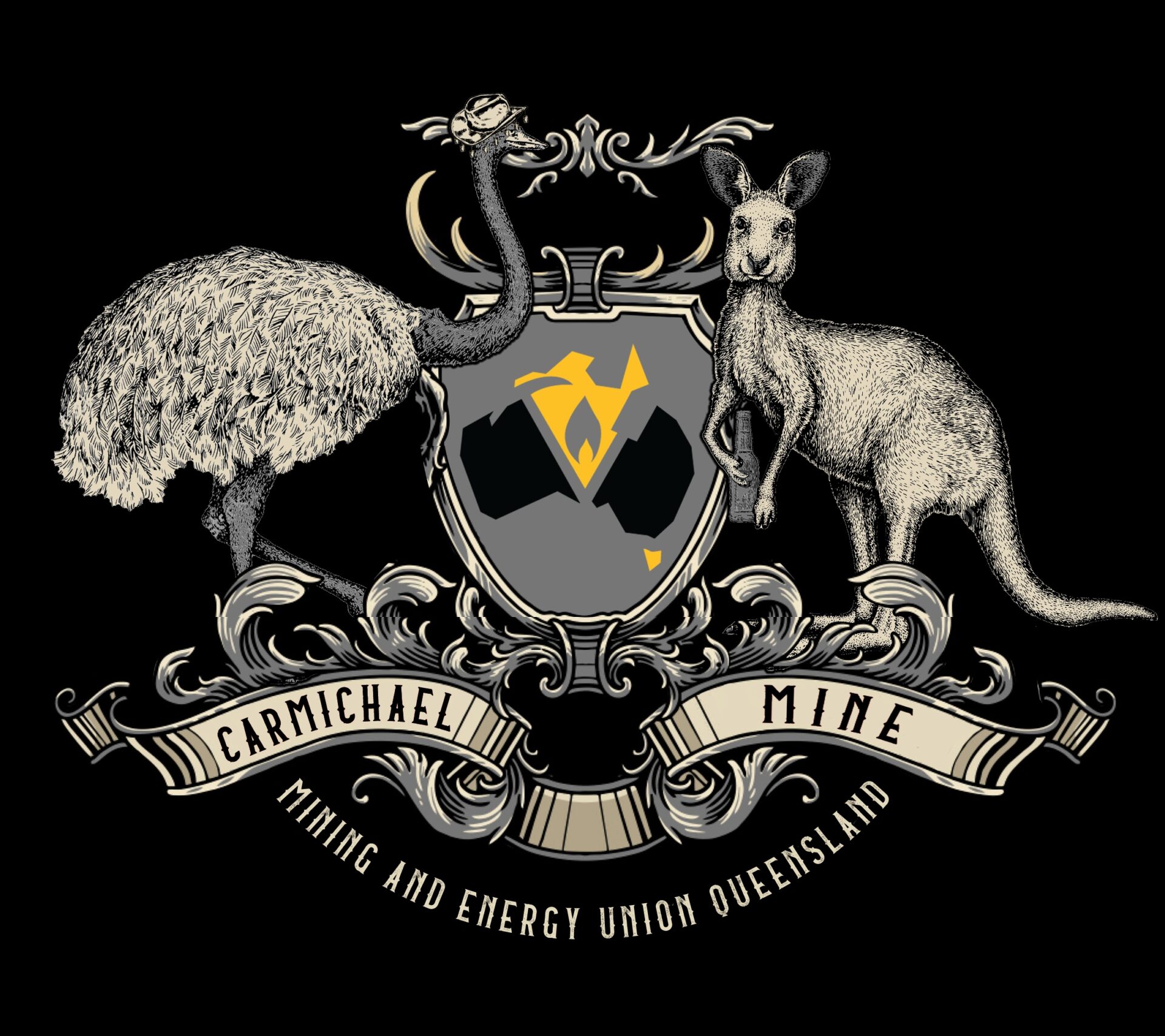 Carmichael workers organise and win - Mining and Energy Union
