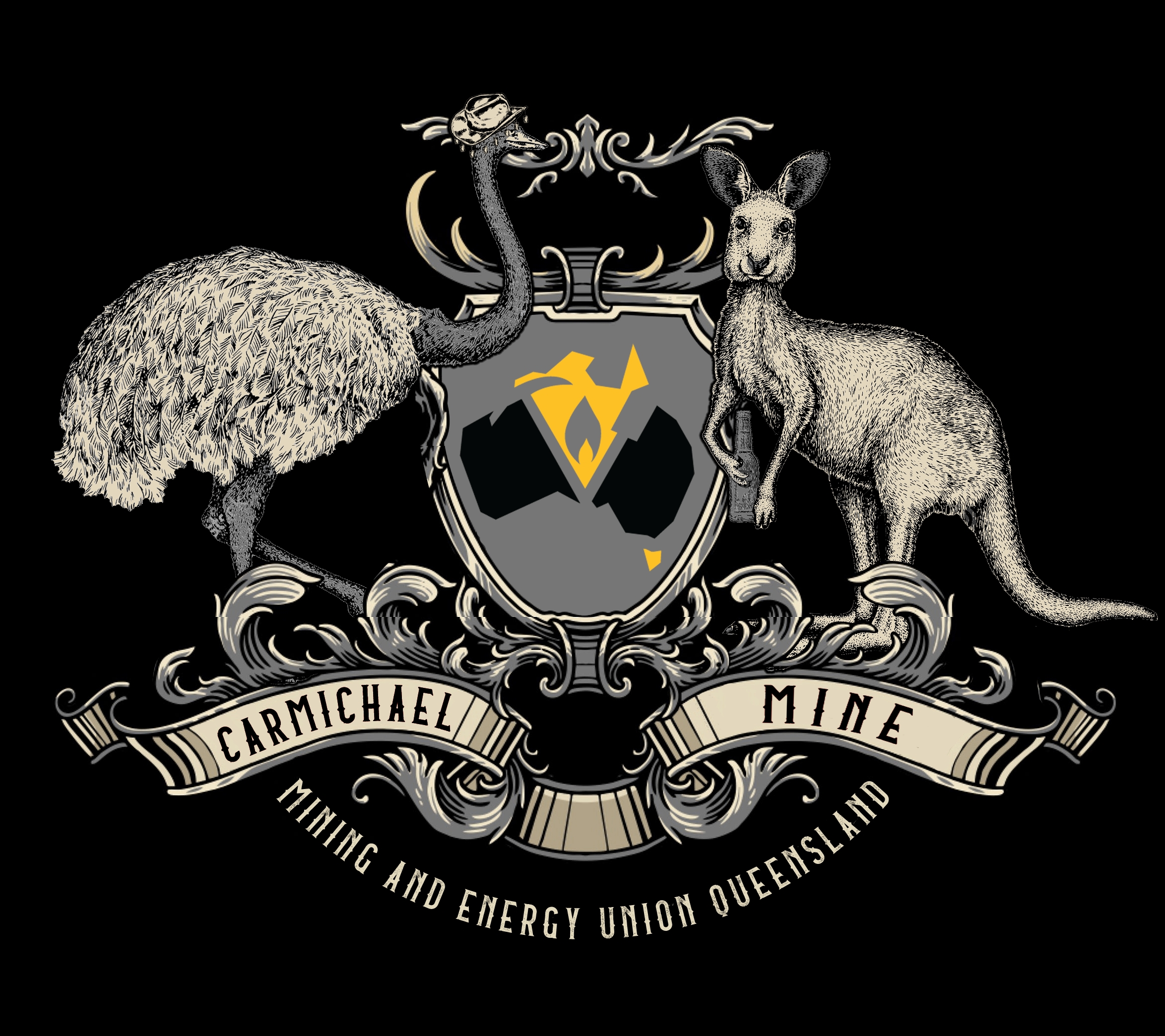 Carmichael workers organise and win - Mining and Energy Union