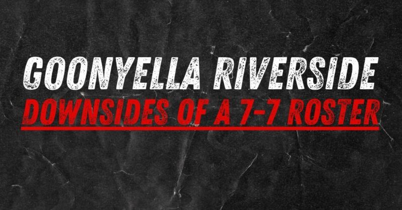 Goonyella Riverside: downsides of a 7-7 roster - Mining and Energy Union