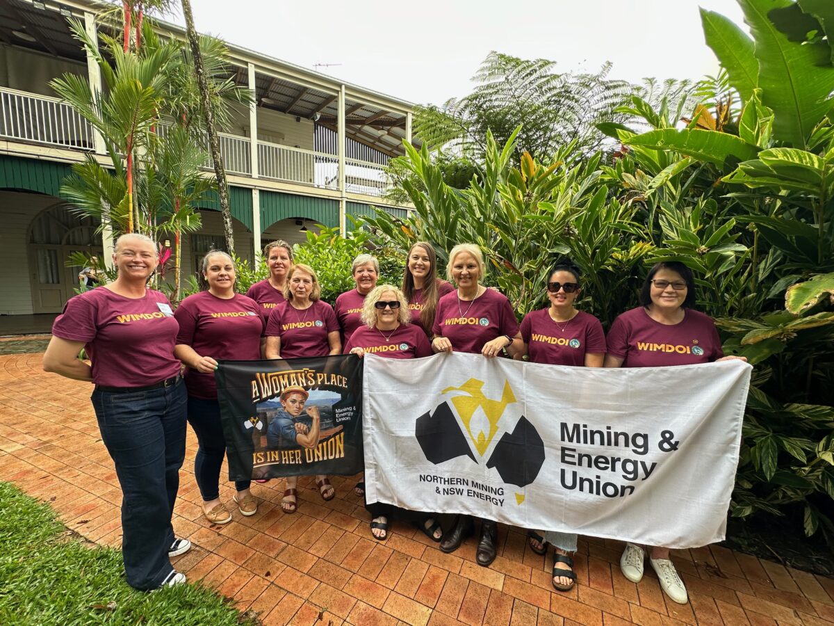 MEU women stand strong - Mining and Energy Union