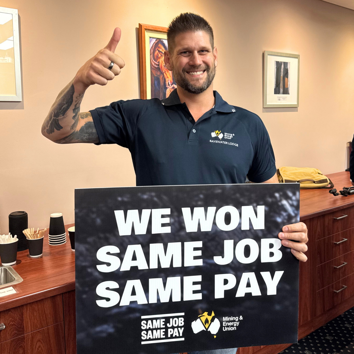 First BHP Same Job Same Pay win - Mining and Energy Union